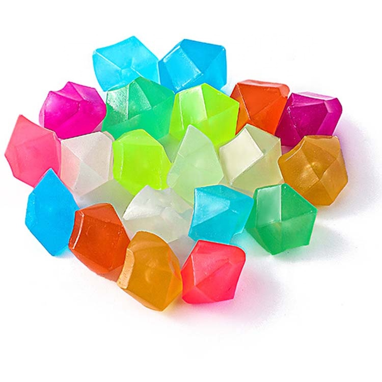 Bulk Buy China Wholesale 100pcs Diamond Shaped Luminous Pebbles Glow ...