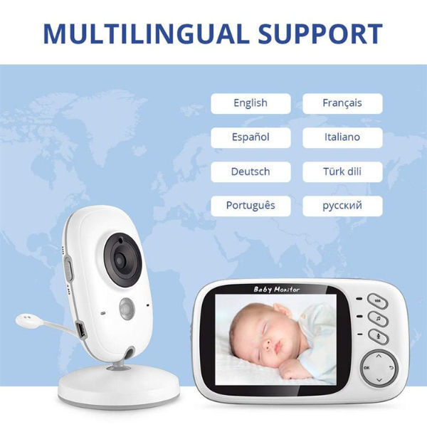 3.2 Inch Baby Camera Monitor Smart Foon Monitor Hello Music Player Two ...