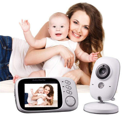 3.2 Inch Baby Camera Monitor Smart Foon Monitor Hello Music Player Two ...