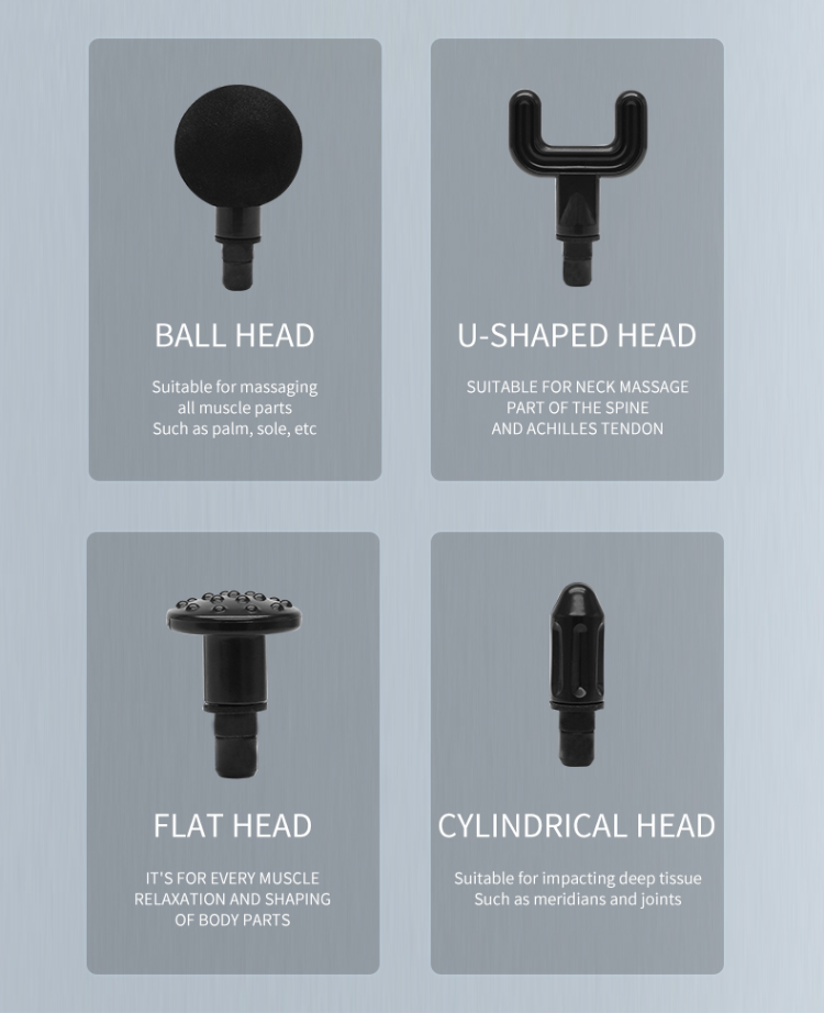 Vibrating Electric Rechargeable Back Neck Full Body Muscle Deep Tissue ...