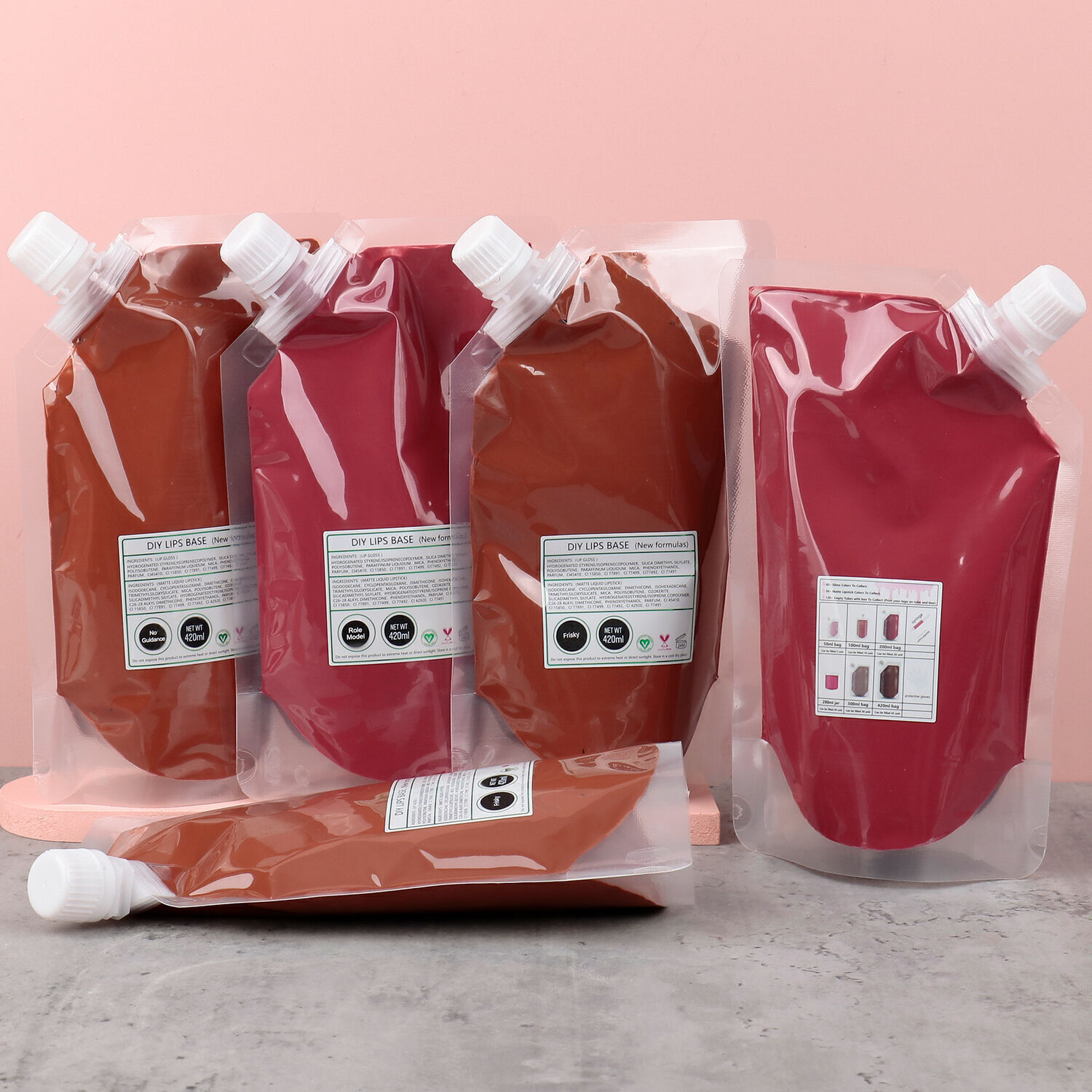 Hot Sale Factory Oem/odm Diy Lip Gloss Base Matte Shiny Cosmetics ...