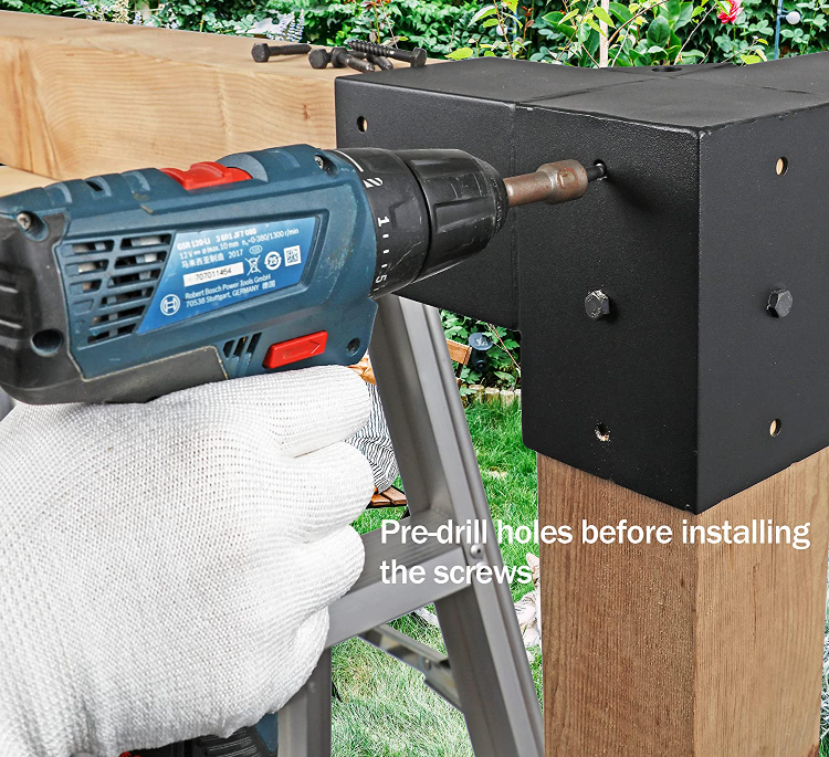 Buy Wholesale China Metal Modern Modular Pergola Bolt Kit Steel Corner ...