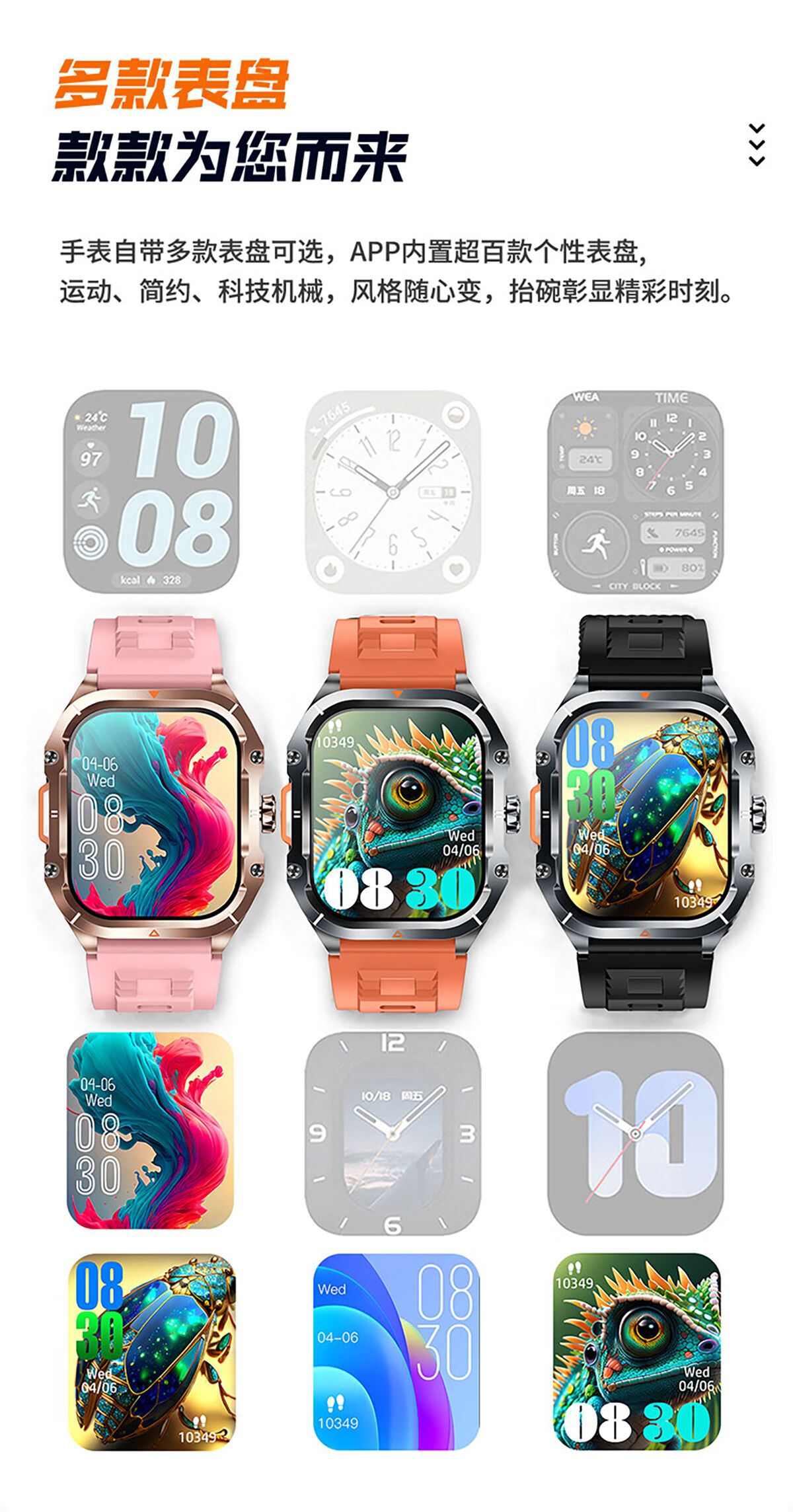 Buy Wholesale China L62a 2.04inch Tft 240*296pixels Btc Wholesale Smart ...