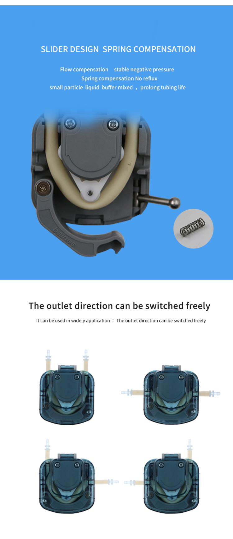 Nasal Feeding Pump High Viscosity Beverage Coffee Machine Peristaltic ...