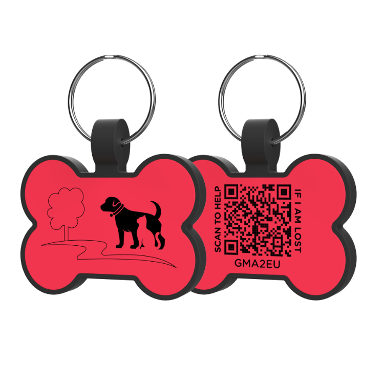 Buy China Wholesale Personalized Custom Dog Tags Engraved 3d Qr Code ...
