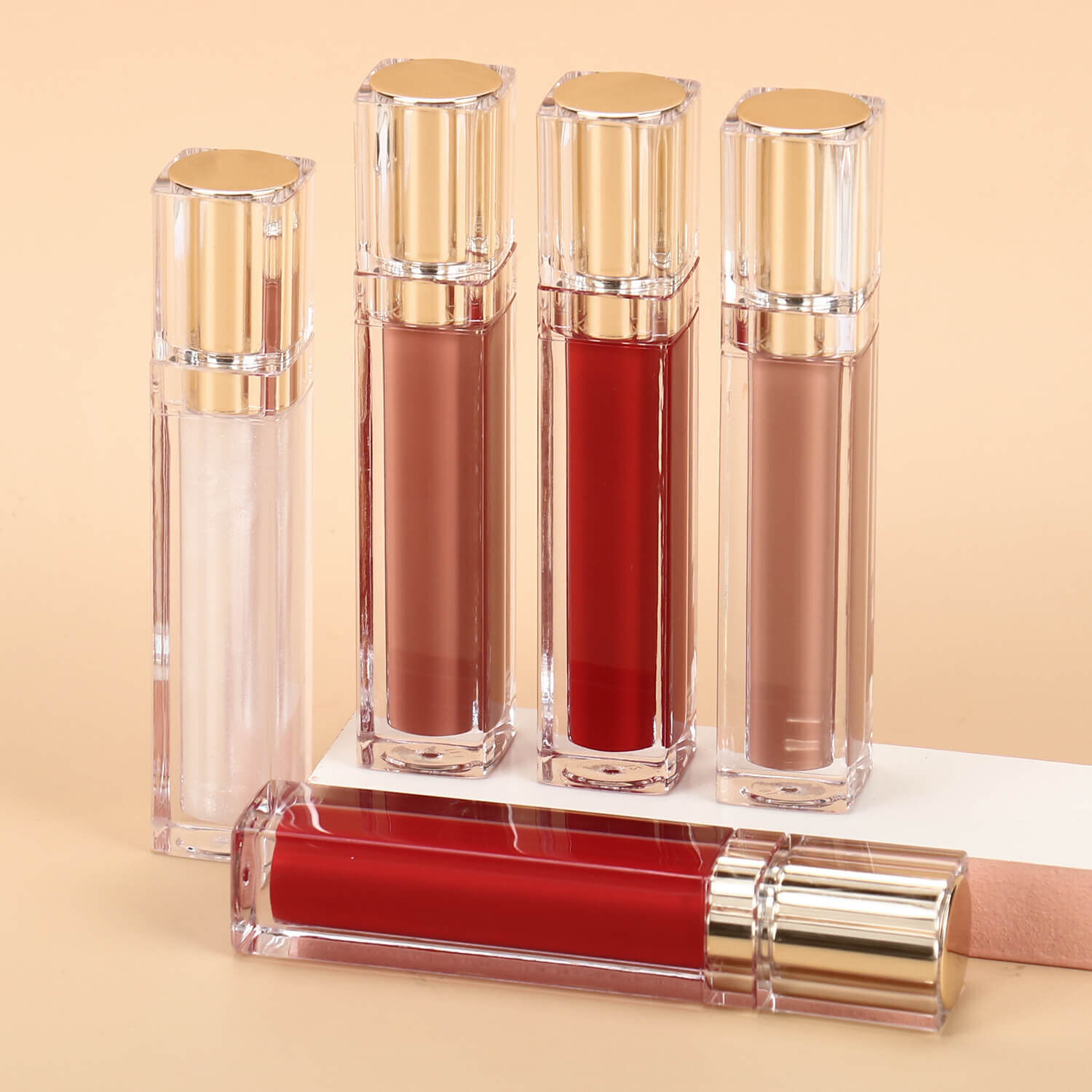 Buy Wholesale China Wholesale No Logo Waterproof Glossy Lipgloss ...