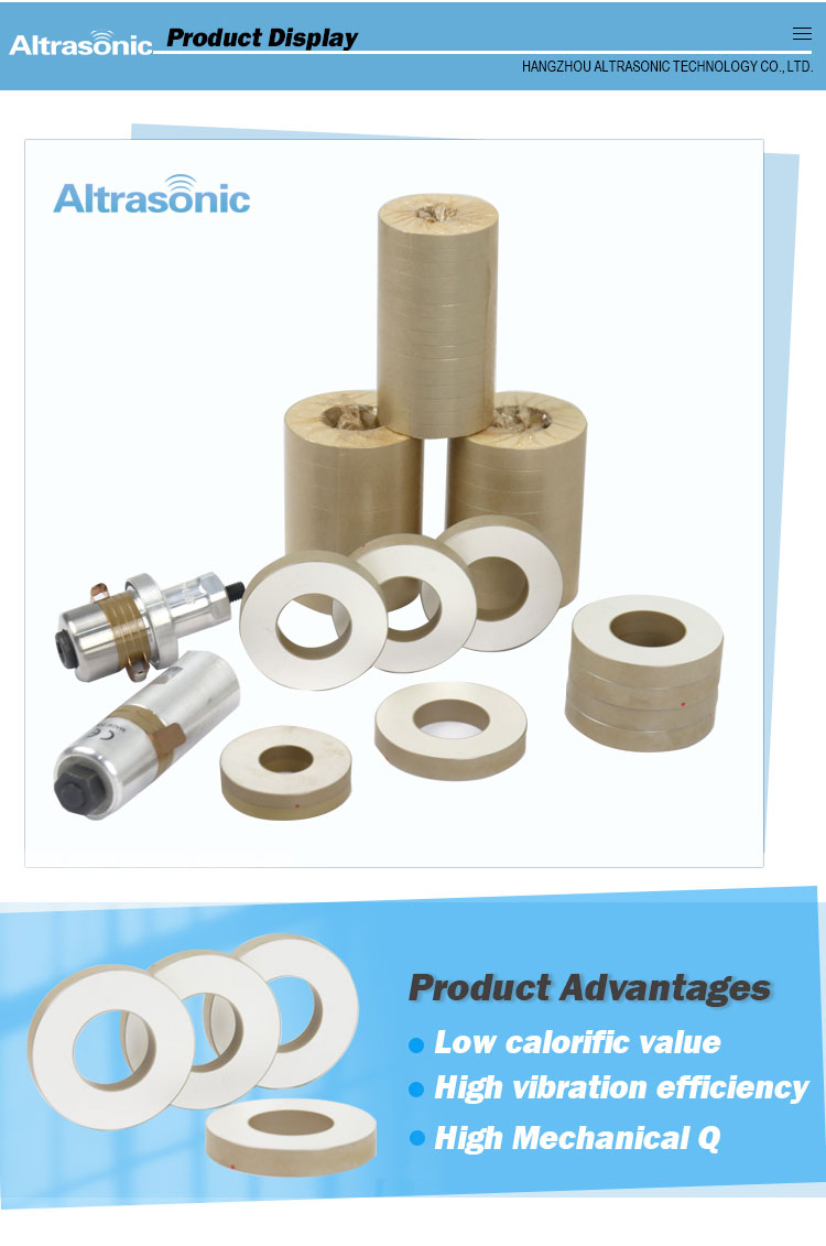 Buy Wholesale China Different Piezoelectric Ceramic Material Pzt4 Pzt5 ...