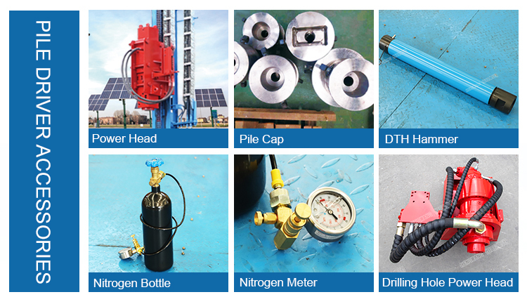 Hydraulic Pile Driver Machine/solar Pile Ramming Machine/vibratory Pile ...