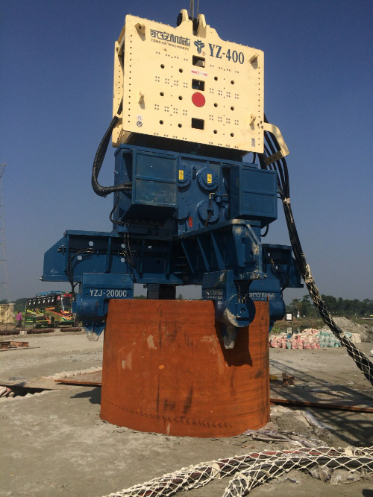 At180 Hydraulic Pile Vibro Vibratory Hammer For Crane - Buy China ...