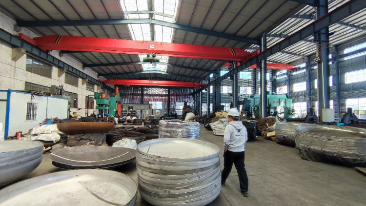 Aisi316 Stainless Steel Butt Welded Pipe End Cap Spherical Welded Pipe ...