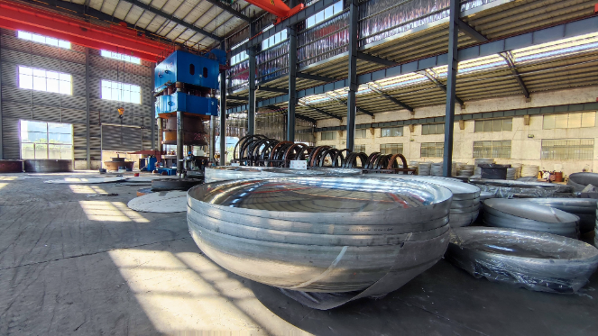 Aisi316 Stainless Steel Butt Welded Pipe End Cap Spherical Welded Pipe ...