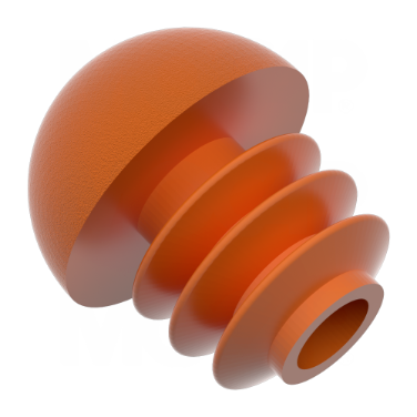 Buy Wholesale China 1 1/4" 32mm Od Plastic Domed Round Ribbed Tube ...