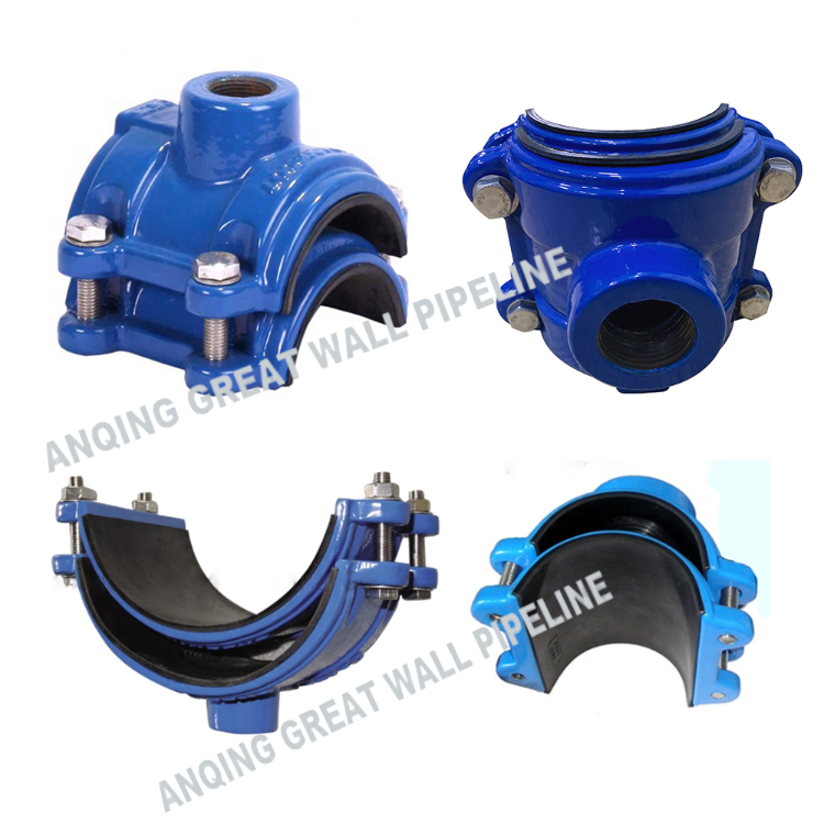 Buy Wholesale China Hot Sales 250mm Pvc Pipe Saddle Clamps For Outlet ...