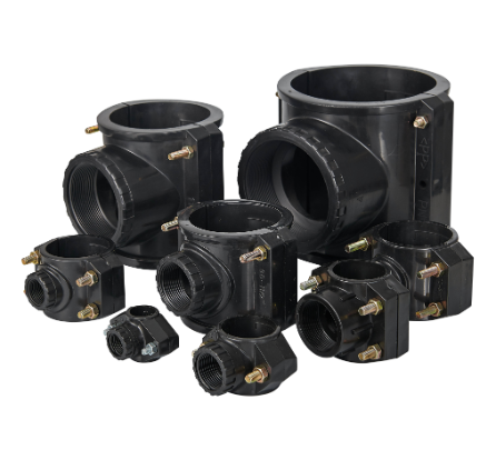 Pn16 25mm Hdpe Pipe Clamp Saddle For Irrigation System - Buy China ...