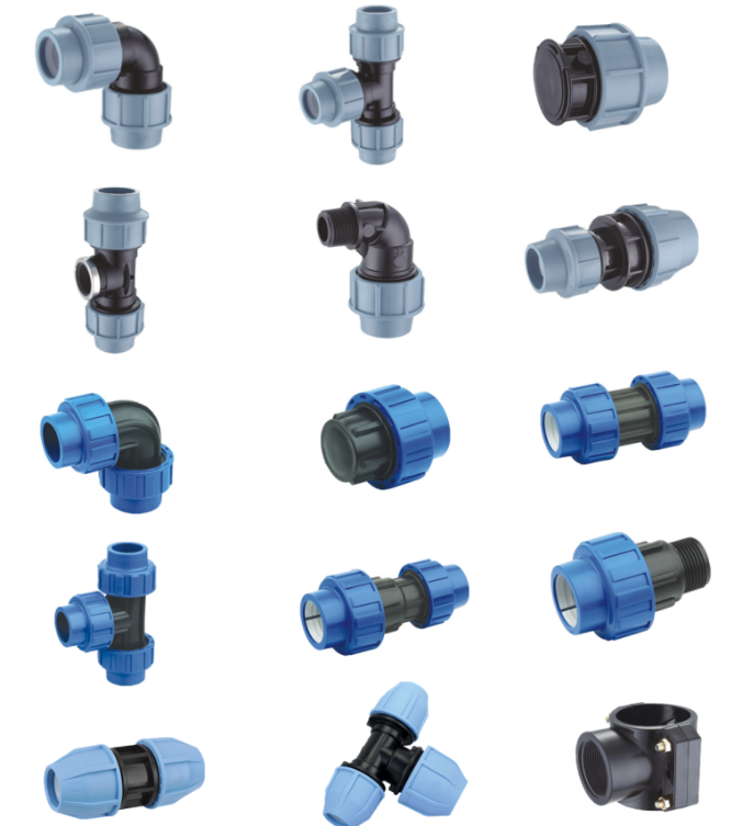 Easy Connect Pp Saddle Clamp Irrigation Pipe Fitting, Irrigation Pipe Fitting, Pp Clamp Saddle ...