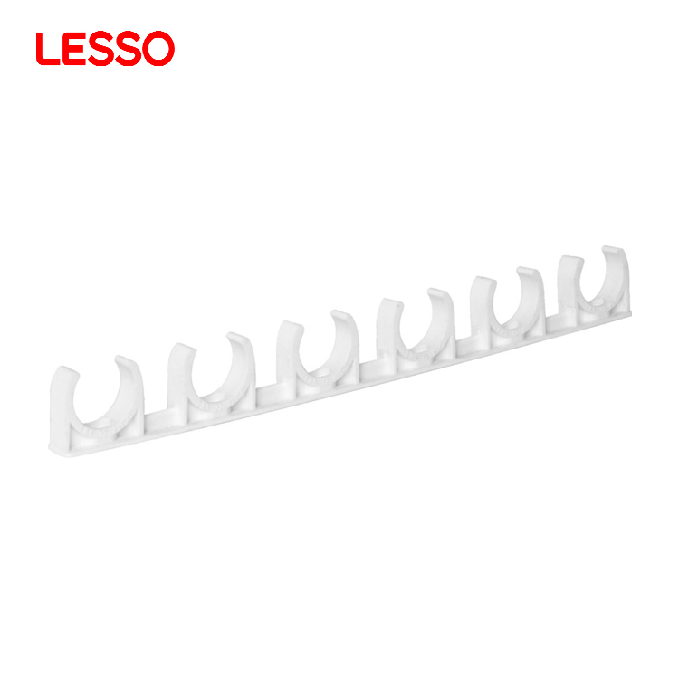 Lesso Pvc Pipe Fitting Saddle Clamp Small Pipe Clamp - Explore China ...