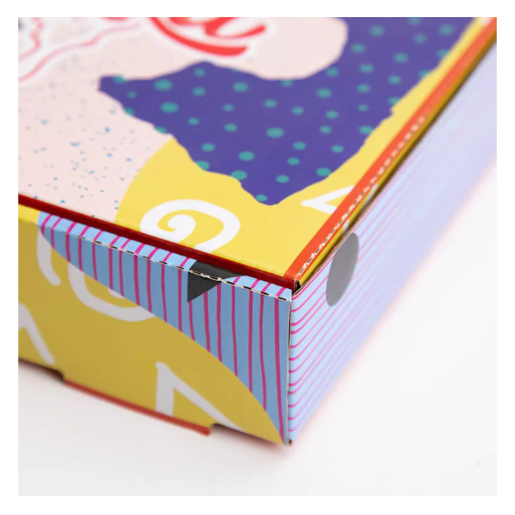 Manufacturer Large Color Printed Corrugated Cardboard Box Custom 8 14 ...