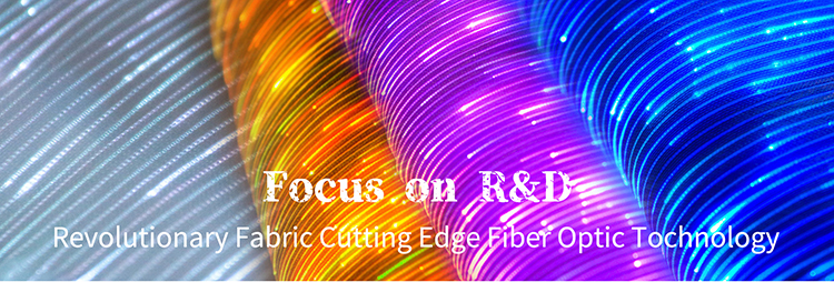 Led Light Luminous Fiber Optic Fabric For Made Fashion Light Up ...