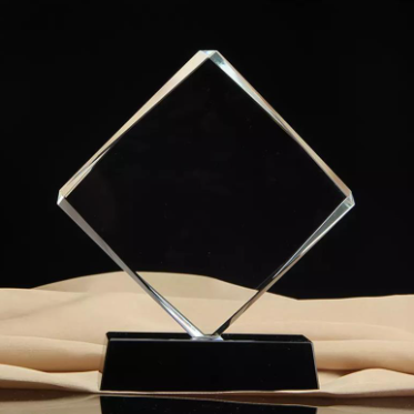 Bulk Buy China Wholesale 2022 Square Crystal Trophy Award Glass Award ...