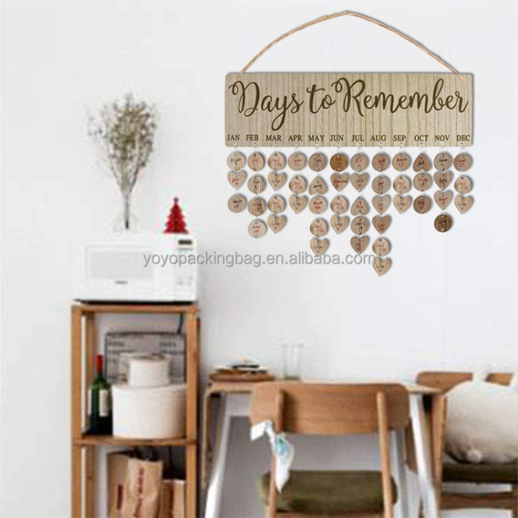Wood Cutouts Craft Day To Remember Tracker Plaque Wall Hanging Sign ...