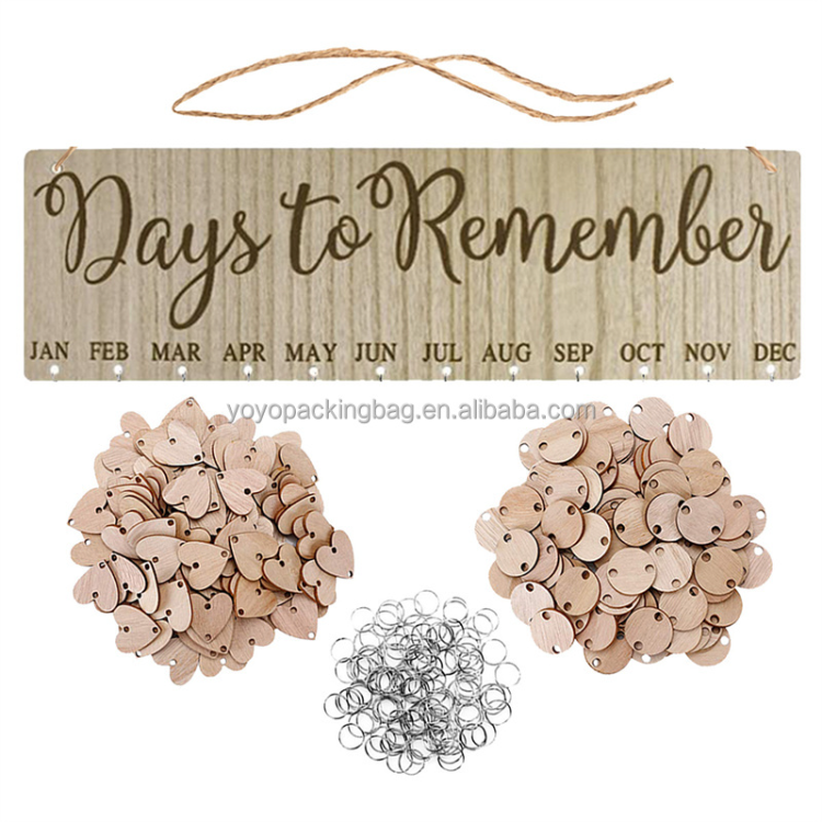 Wood Cutouts Craft Day To Remember Tracker Plaque Wall Hanging Sign ...