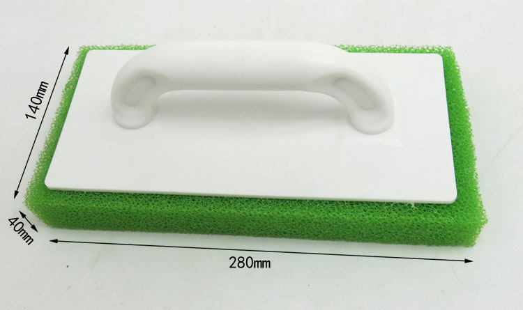 Buy Wholesale China Excellent Quality Green Plastic Handle Plastering Sponge Trowel Foam Float ...