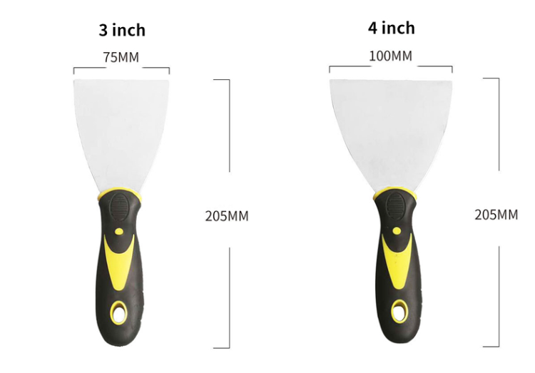 Construction Tools Custom 2.5" Wall Paint Scraper Putty Knifes Carbon ...