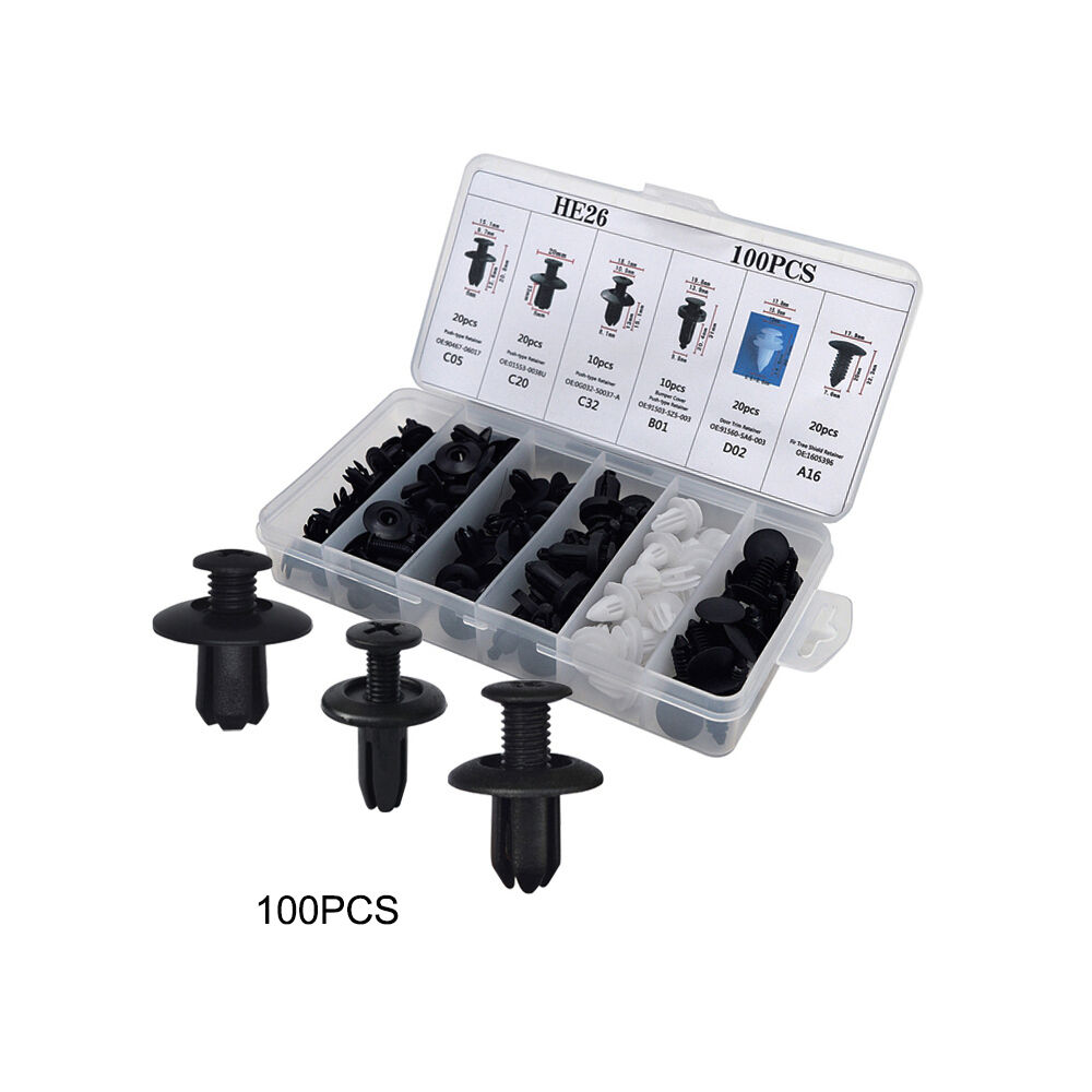 Buy China Wholesale Car Accessories 100pcs Snap Rivet Push Retainer Kit ...