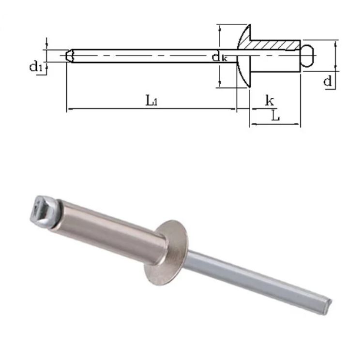 Customer's Demand Round Head China Manufacturer Custom Stainless Steel ...