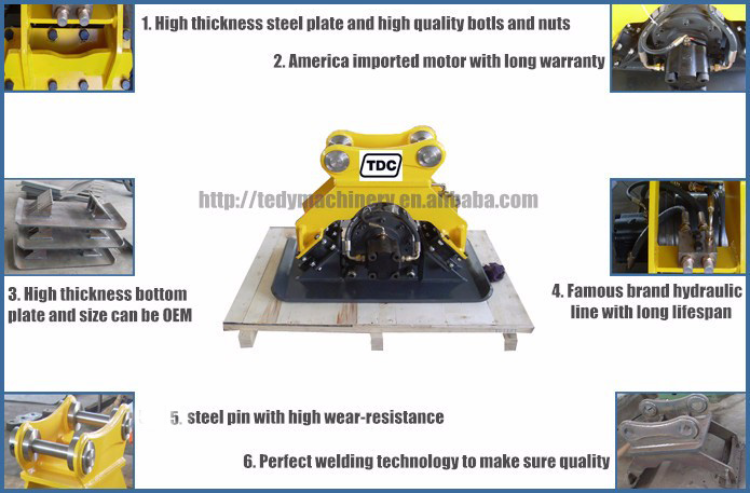 Hydraulic Vibratory Plate Compactor-hydraulic Plate Compactor For ...
