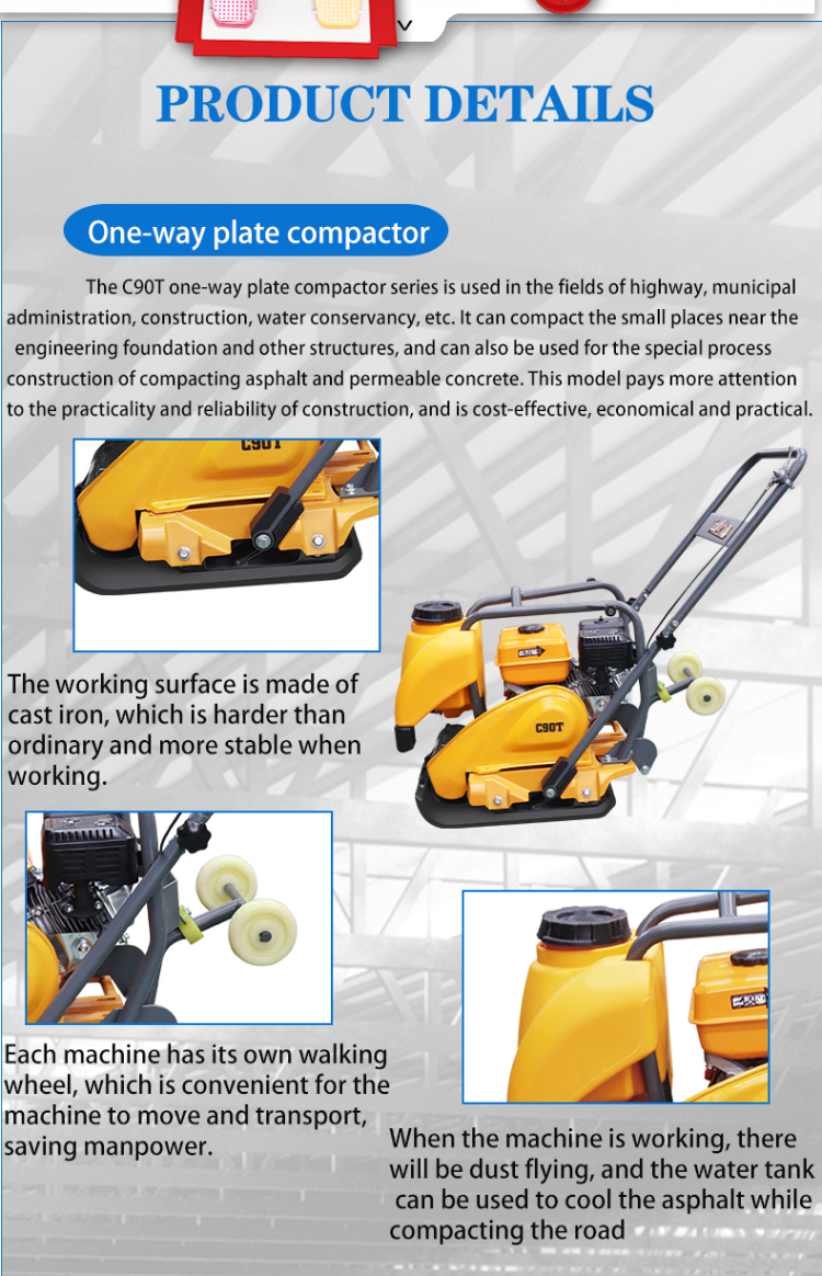 Buy Wholesale China High Performance Heavy Plate Compactor Manufacturer ...