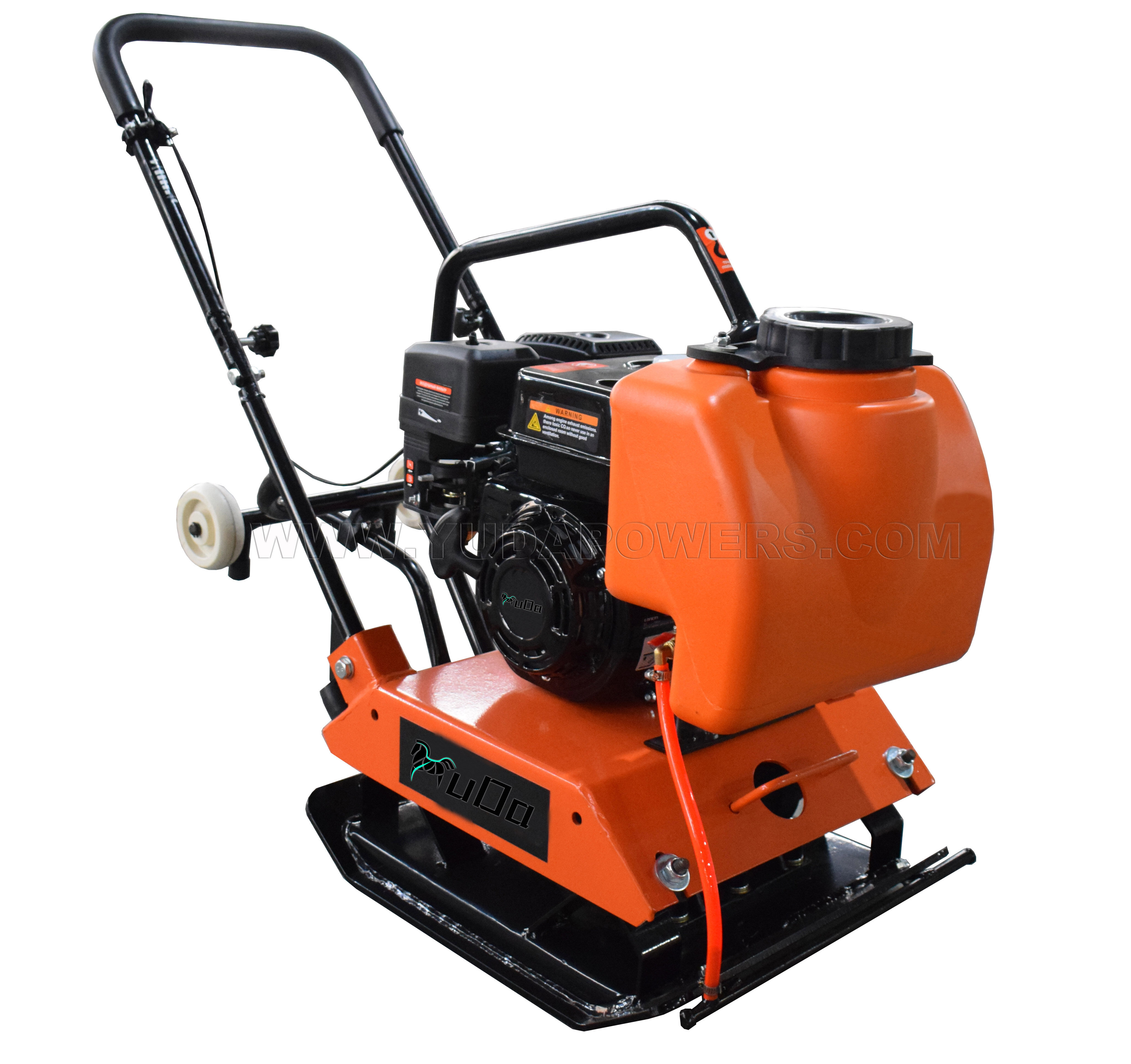 90kg 6.5 Hp Vibration Plate Compactor C90 Machine Walk Behind Soil ...