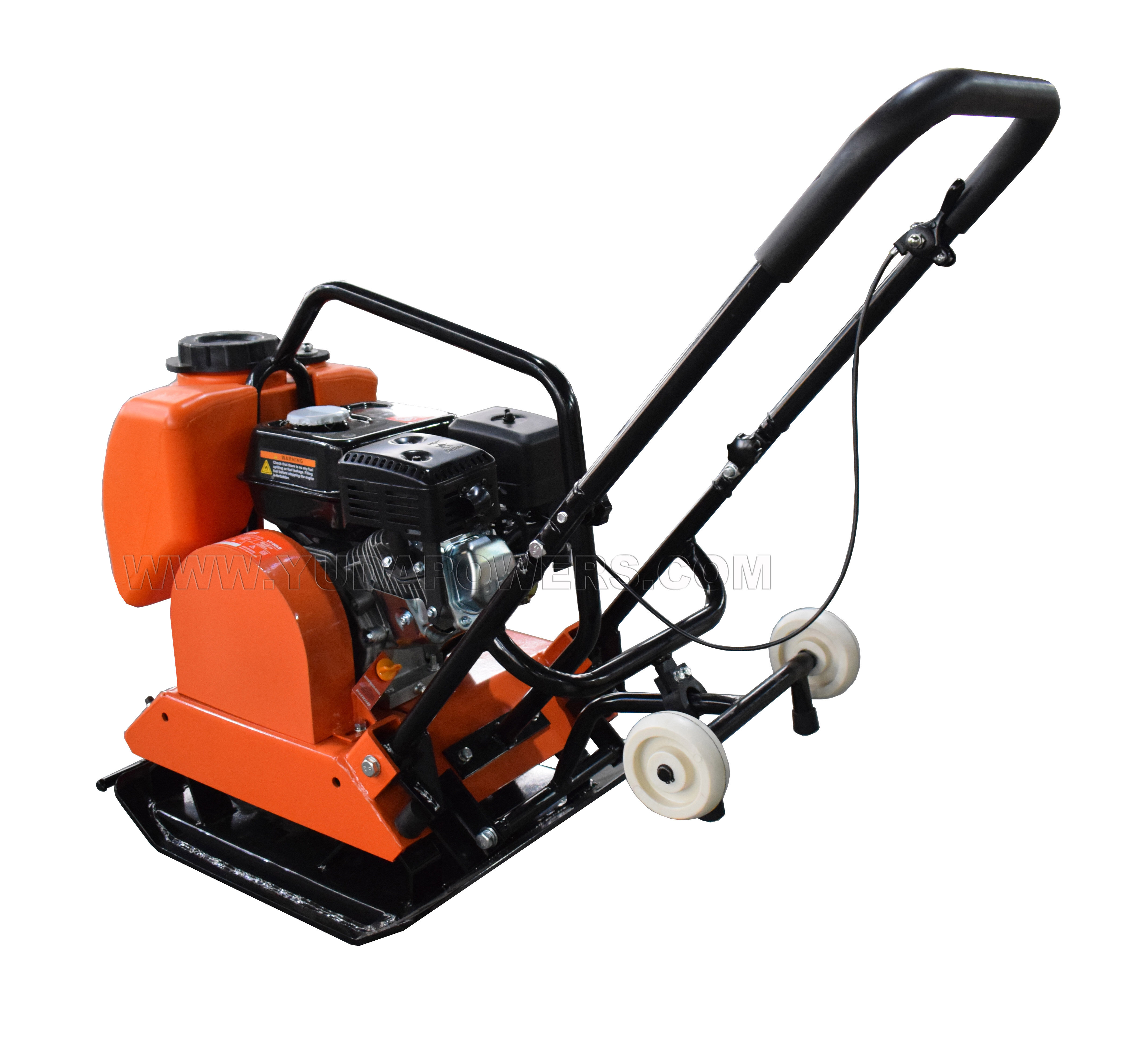 90kg 6.5 Hp Vibration Plate Compactor C90 Machine Walk Behind Soil ...