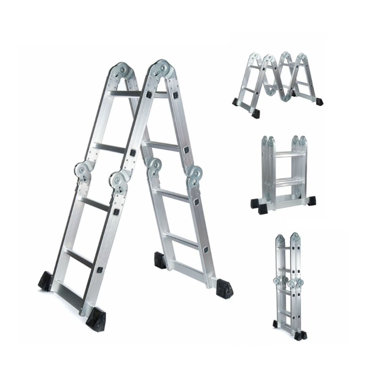 Prima Aluminum 3 Step Ladder Heavy Duty Aluminum Ladder Step Platform ...