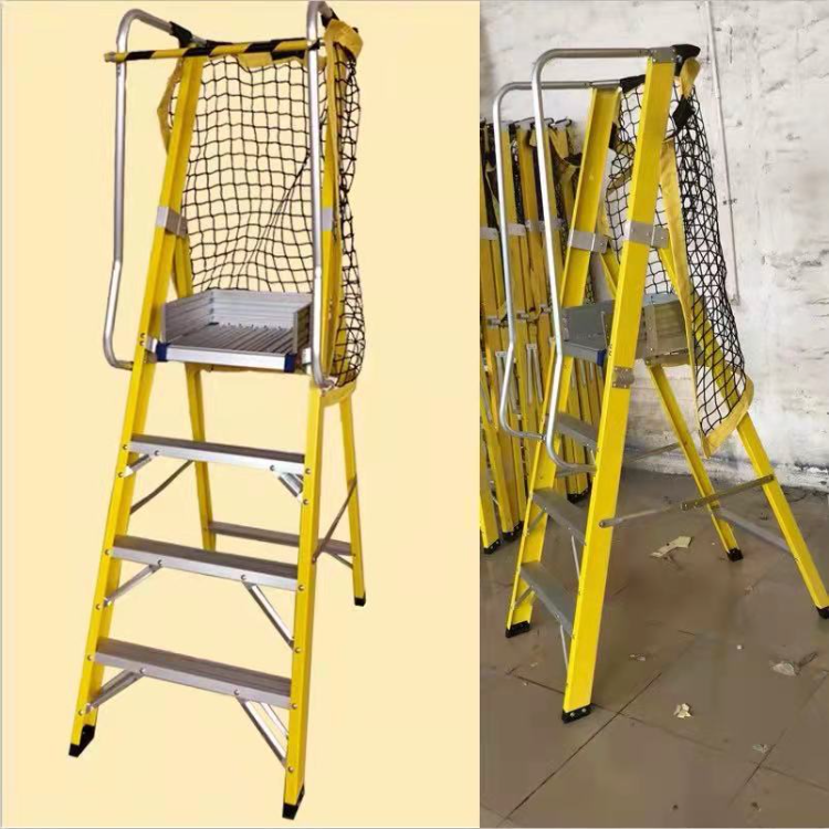 Frp Safety Ladder Safety Platform Ladder With Handrails - Explore China ...