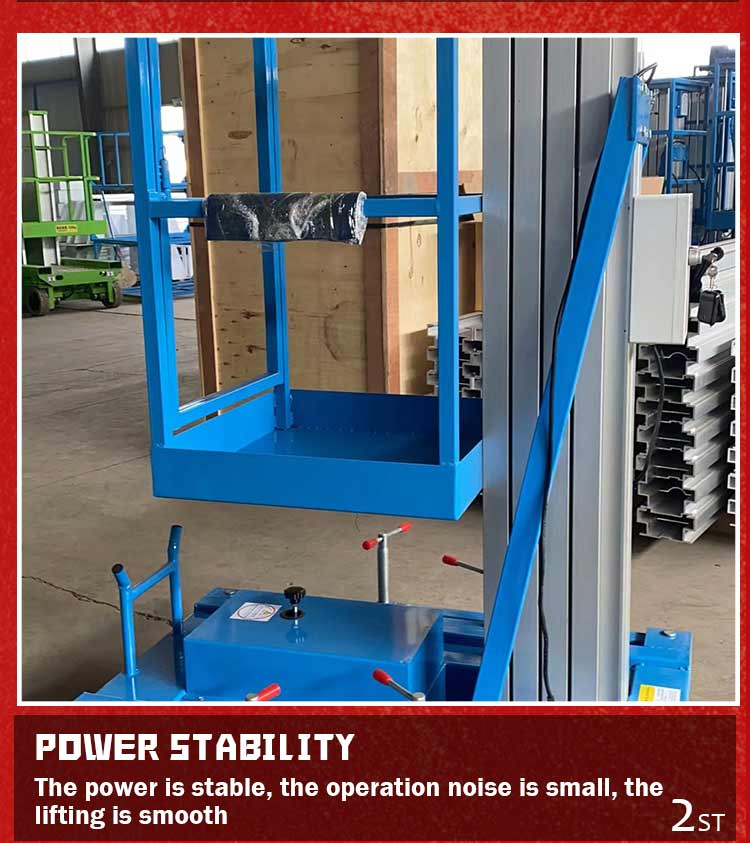 Buy Wholesale China Haokun 6m-14m Aluminum Mast Ladder Platform ...