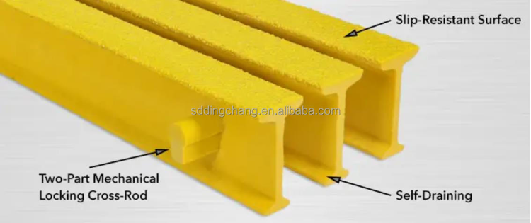Buy Wholesale China Pultruded Fiberglass Grating Frp & Frp Pultruded ...