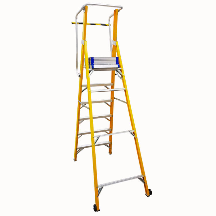 Buy Wholesale China Insulated Platform Ladder Frp Herringbone Ladder ...