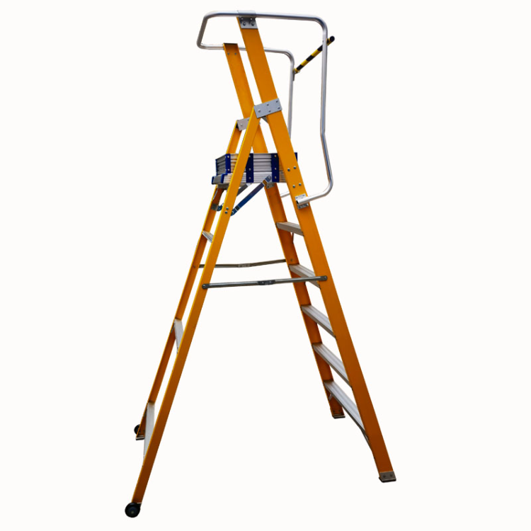 Buy Wholesale China Insulated Platform Ladder Frp Herringbone Ladder ...