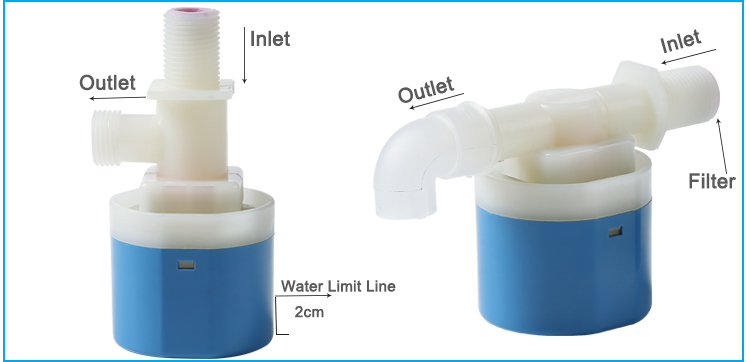 Buy Wholesale China Wiir Brand 1/2 Inch Automatic Tank Inside Plug-in ...