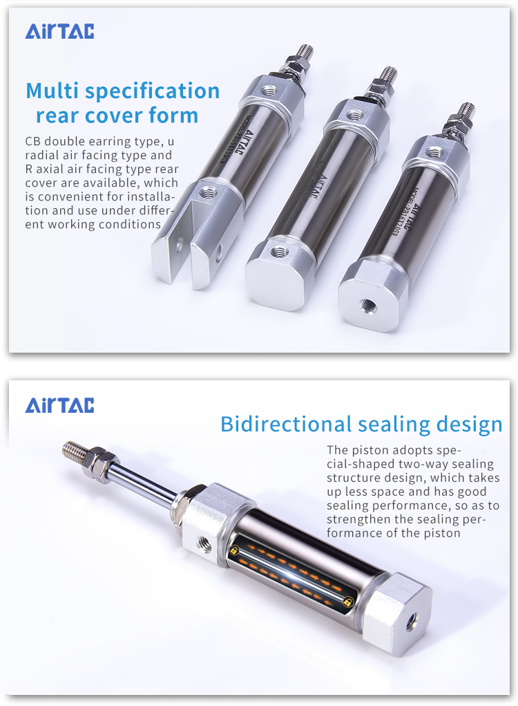 Buy Wholesale China Airtac Cylinder Pb6/10*5x10x15x20x25x30x35 ...