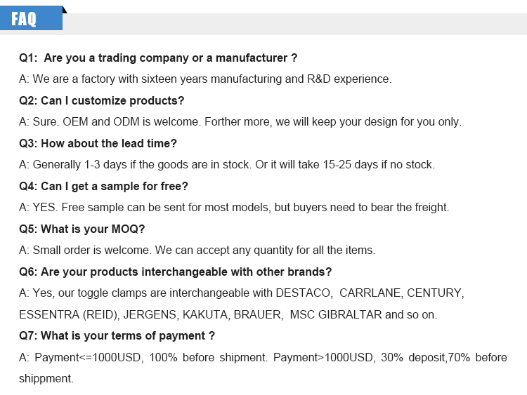 Halc-63 Work Clamp System Powered Clamping System Pneumatic Link Clamp ...
