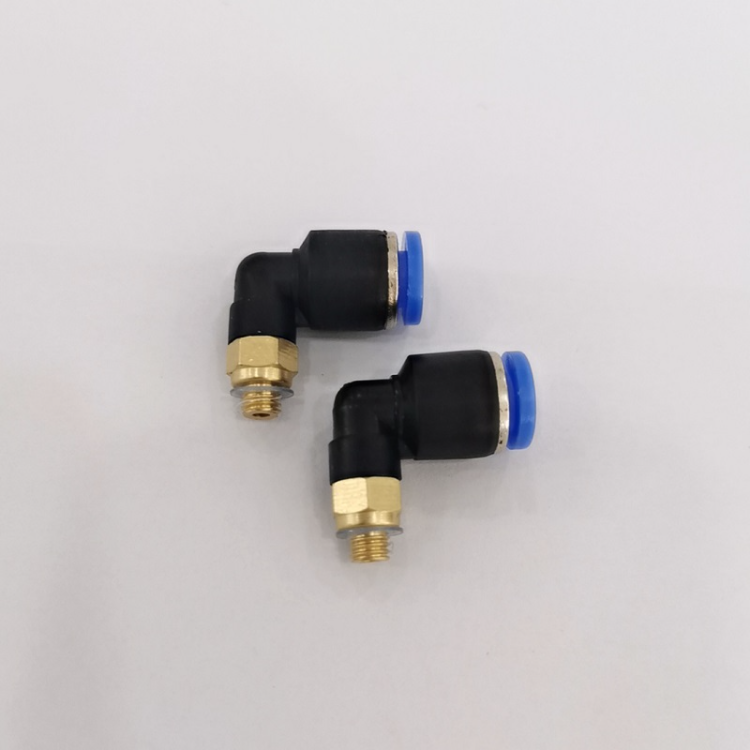 Buy Wholesale China Pl Series Pipe Fittings Plastic Elbow Tube Connector Pl8-02 90 Elbow One ...