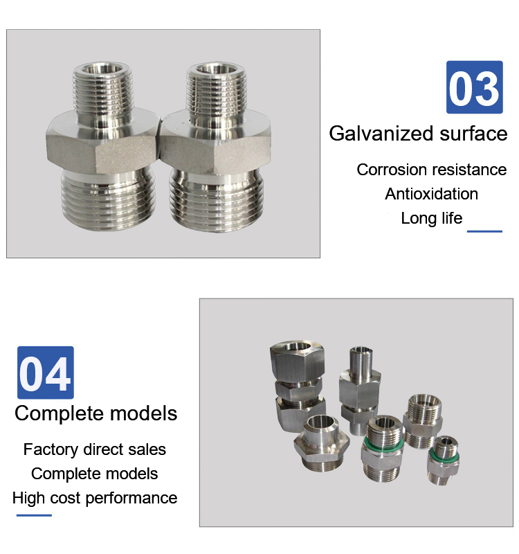 Oem Pneumatic Straight Male Push To Connect Tube Air Fitting Ss Quick ...