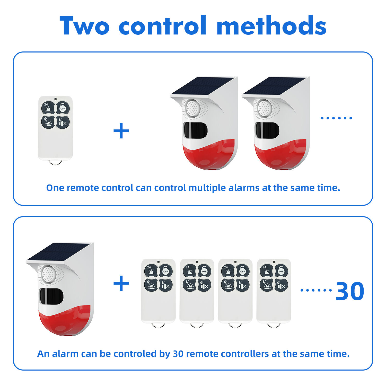 Buy Wholesale China Tuya Wifi Pir Siren Outdoor Indoor Solar Infrared ...