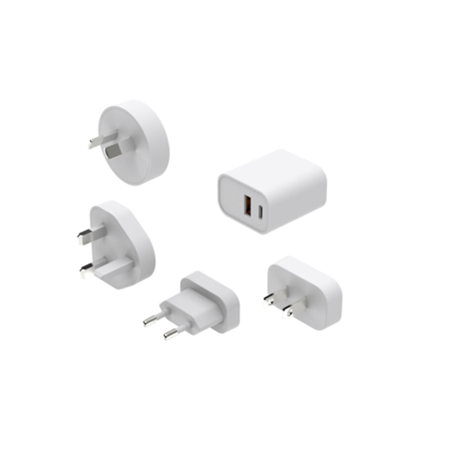 Buy Wholesale China Oem Multiple Usba Usbc Wall Charger With Changeable ...