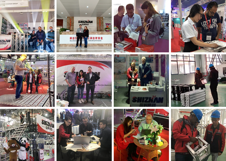 Mobile Concerts Platform System Lighting Podium Concert Event Truss ...