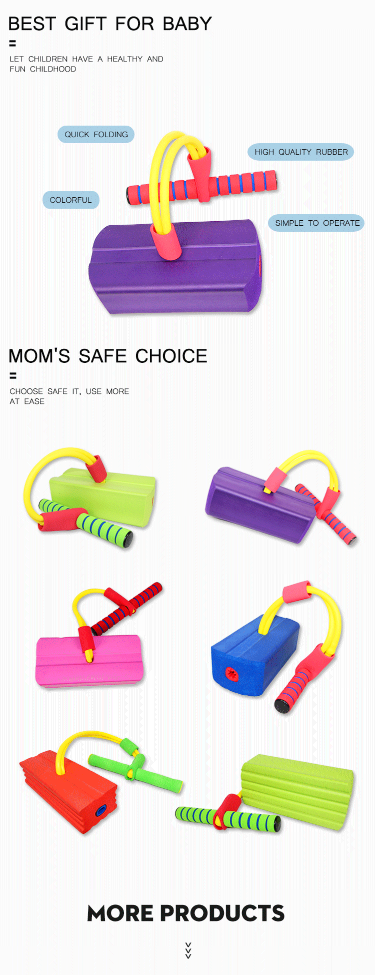 Buy Wholesale China Foam Pogo Stick Jumper For Kids Fun And Safe Pogo ...