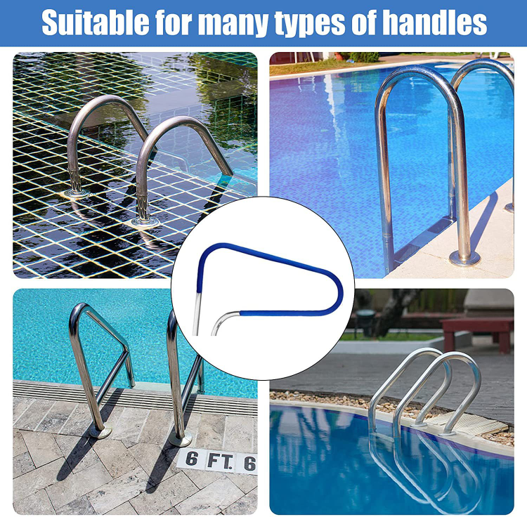 Wholesale Custom Pool Accessories 4 6 8 10 Ft Blue Non Slip Swimming ...