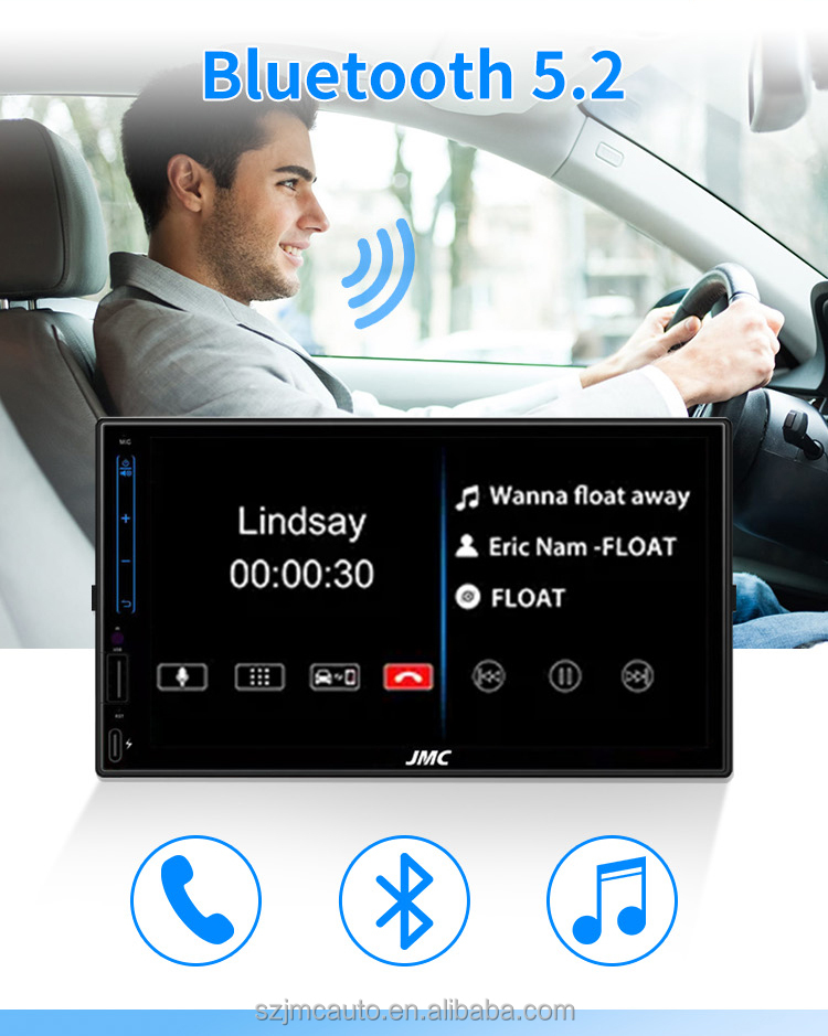 Buy Wholesale China Jmc 7 Double 2 Din Car Mp5 Player Car Dvd Player ...
